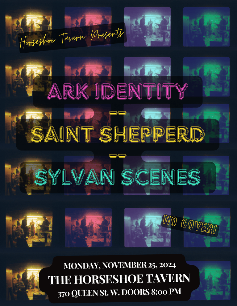 Tickets for NEW MUSIC NIGHT: Ark Identity, Saint Shepperd and Sylvan Scenes in Toronto from Showclix