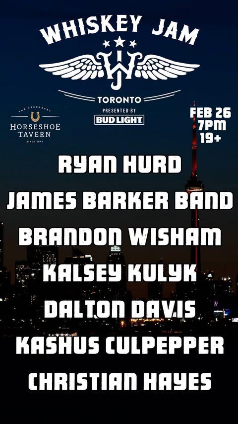 Tickets for Whiskey Jam Toronto in Toronto from Showclix
