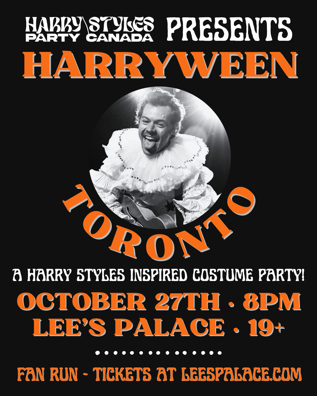 Tickets for HARRYWEEN TORONTO: A Harry Styles Inspired Costume/Dance ...