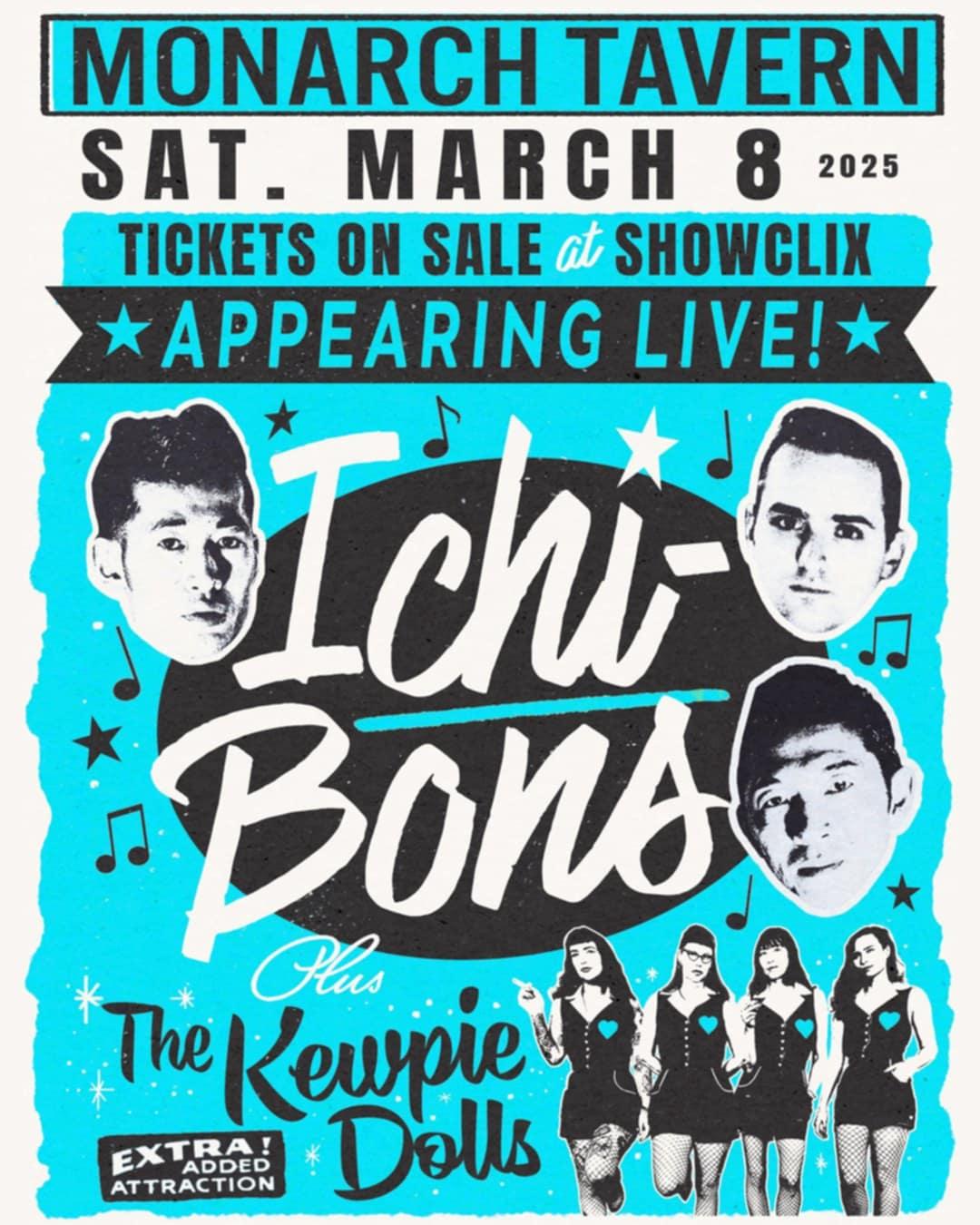 Tickets for Ichi-Bons w/ Kewpie Dolls in Toronto from ShowClix