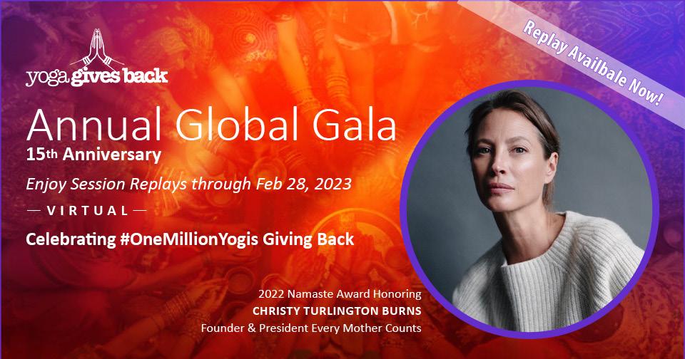 Tickets for Yoga Gives Back Annual Global Gala 2022 from BrightStar ...