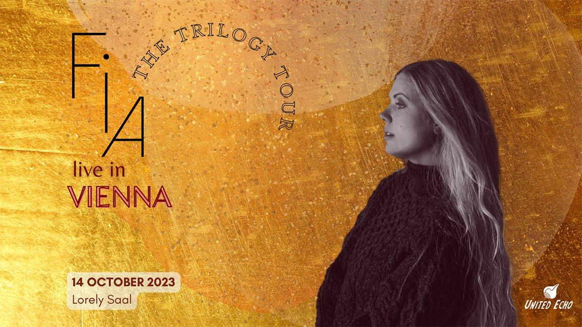 Tickets for Fia Live in Vienna in Wien from BrightStar | Events to Uplift