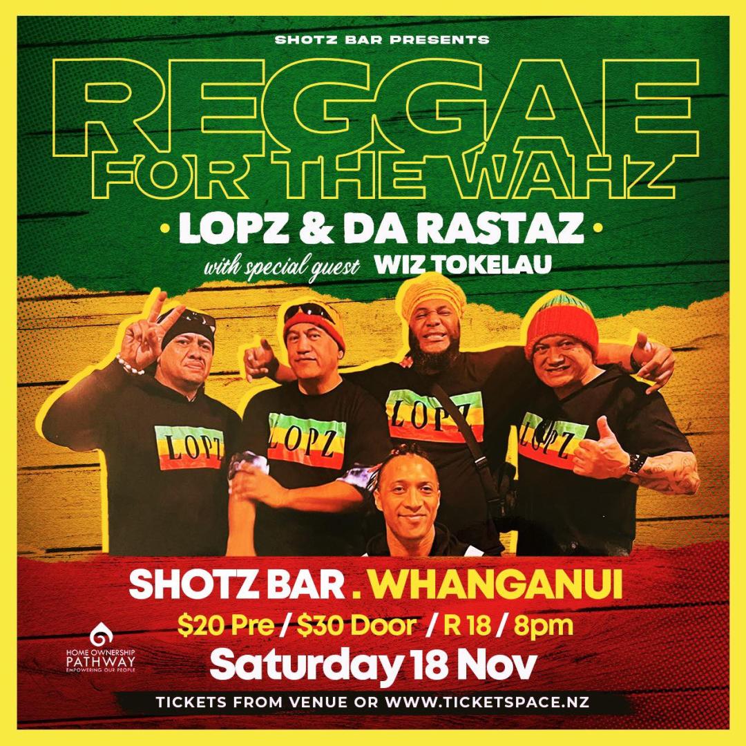 Tickets for REGGAE FOR THE WAHZ | Whanganui in Whanganui from Ticketspace