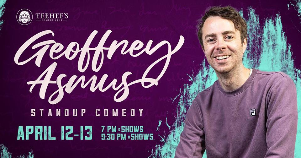 Tickets for Geoffrey Asmus | Stand-Up Comedy in Des Moines from MIDWESTIX