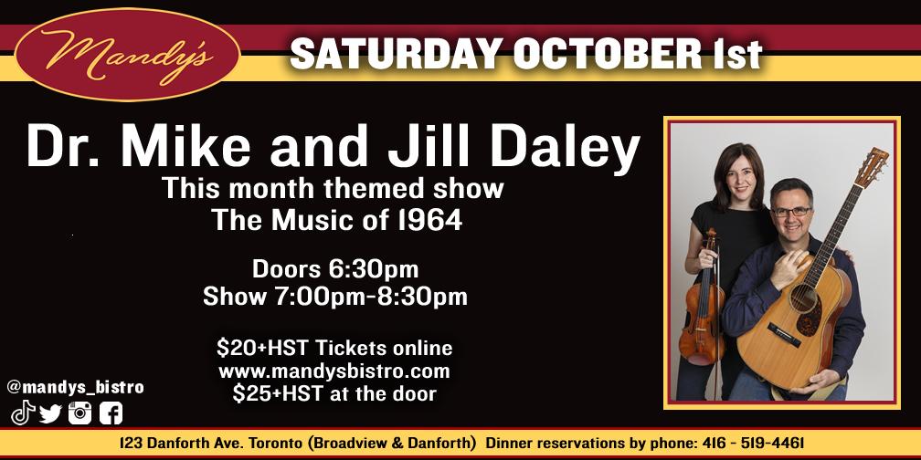 Tickets for Dr Mike and Jill Daley in Toronto from Ticketwise