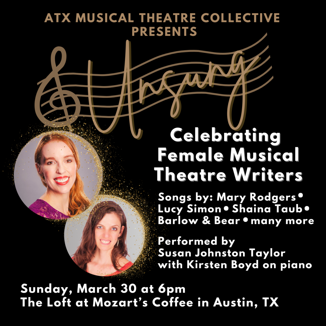 Unsung: Celebrating Female Musical Theatre Writers in Austin - Checkout