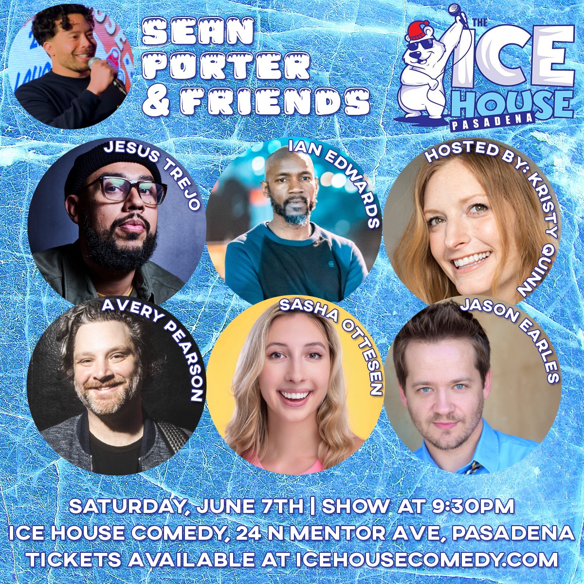 Tickets for Sean Porter and friends in Pasadena from ShowClix