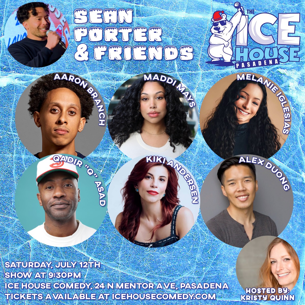 Tickets for Sean Porter and friends in Pasadena from ShowClix