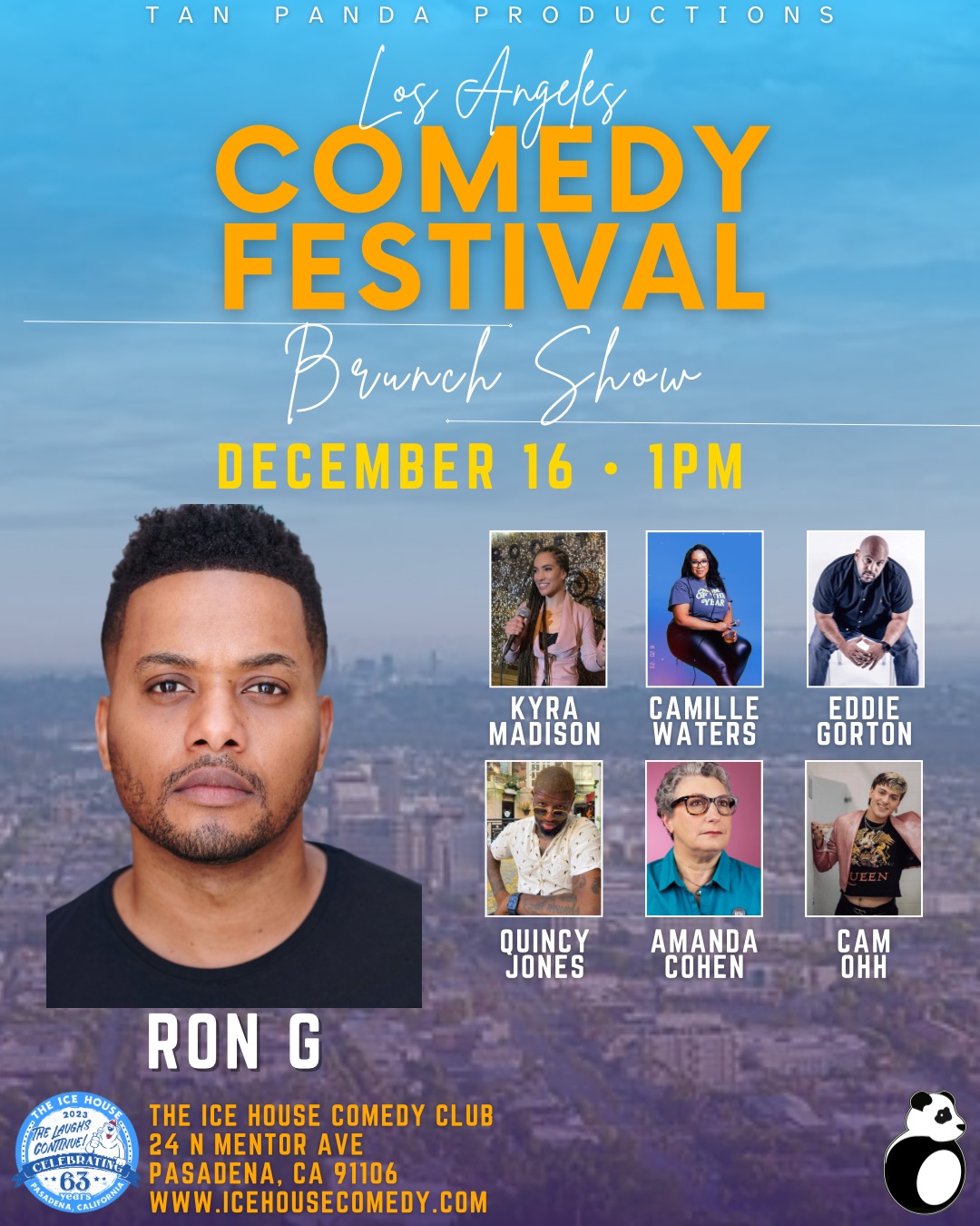 Tickets for LACF: Brunch W/ Ron G in Pasadena from ShowClix