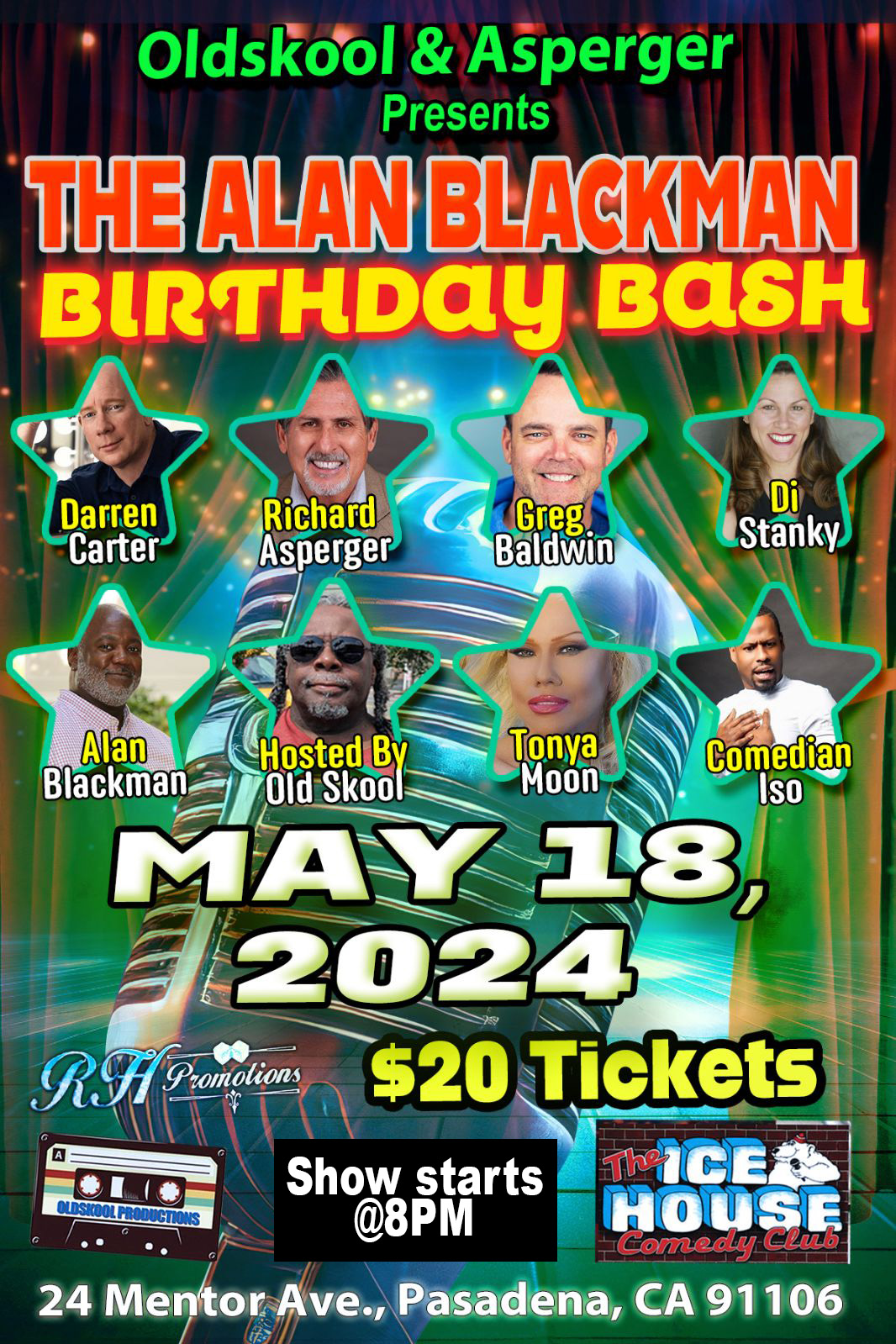 Tickets for Alan Blackman B-Day Bash in Pasadena from ShowClix