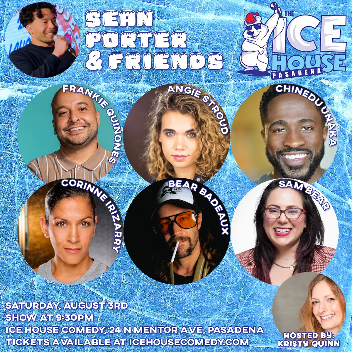 Tickets for Sean Porter and friends in Pasadena from ShowClix
