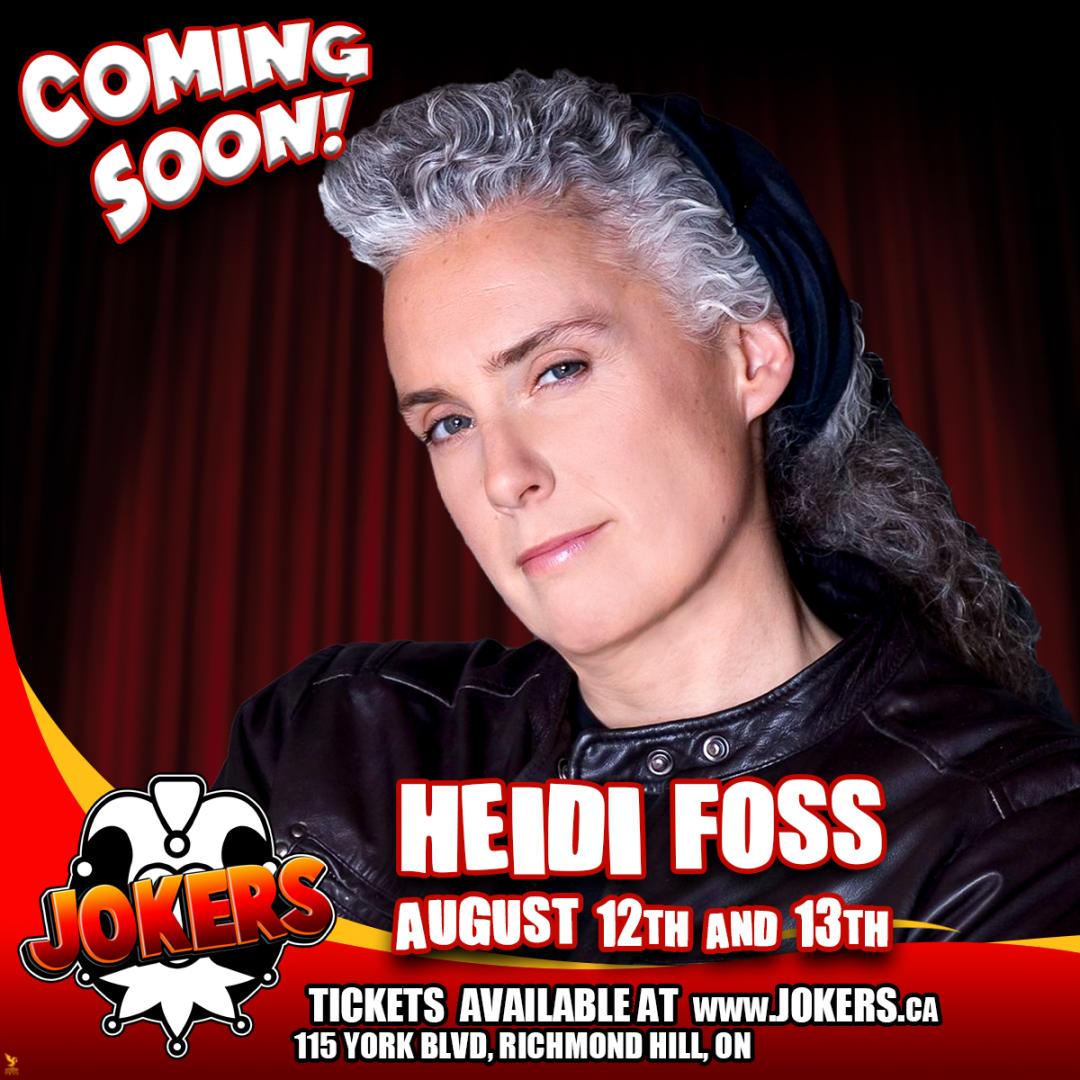 Tickets for Headliner Heidi Foss in Richmond Hill from ShowClix