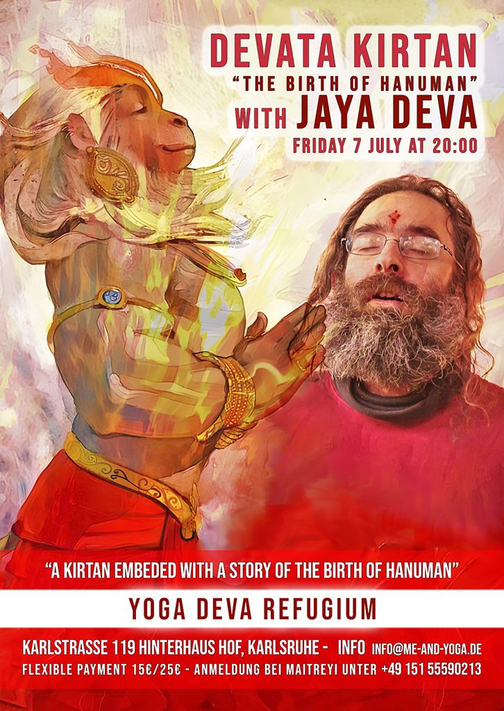 Tickets for Devata Kirtan with Jaya Deva in Karlsruhe from BrightStar | Events to Uplift