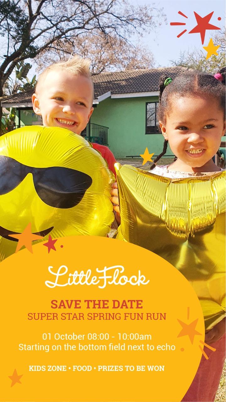 Tickets for Little Flock - Super Star Spring Fun Run in Johannesburg ...