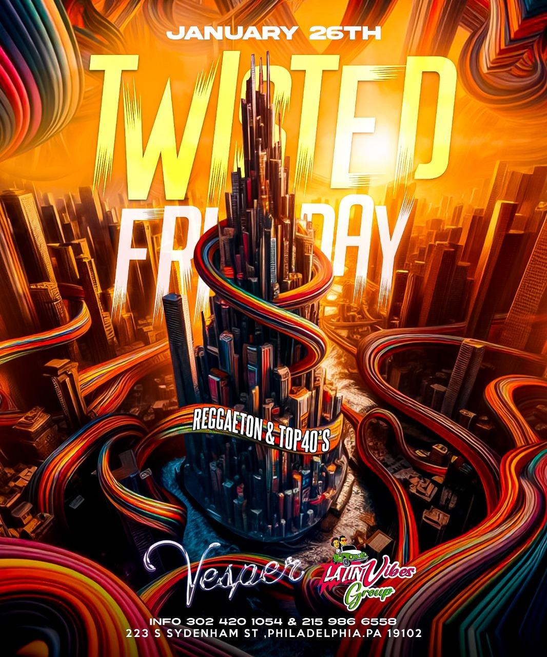 Tickets for TWISTED LATIN FRIDAY NIGHT in Philadelphia from ShowClix
