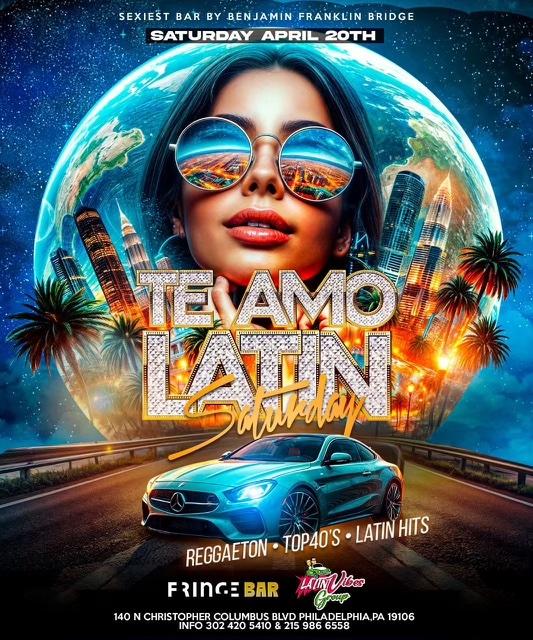 Tickets for TE AMO LATIN SATURDAYS in Philadelphia from ShowClix