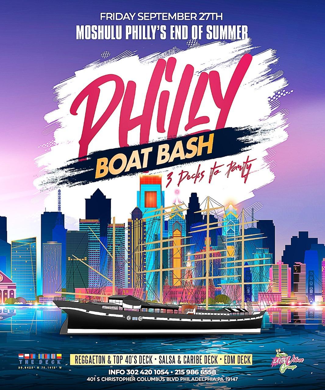 Tickets for PHILLY BOAT BASH #MOSHULUSUMMER2024 in Philadelphia from ...