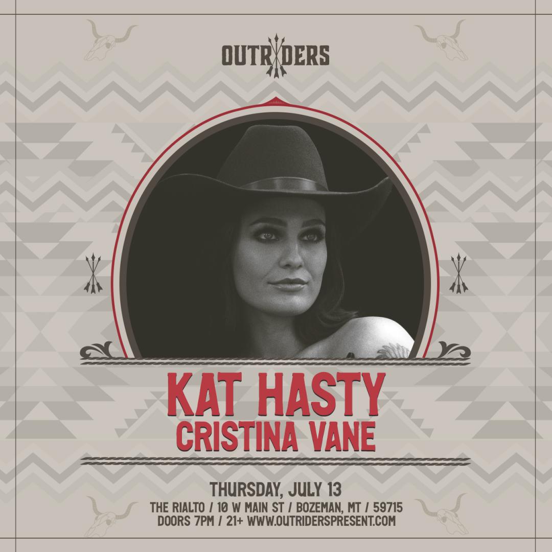 Tickets for Outriders present Kat Hasty with Cristina Vane at The ...