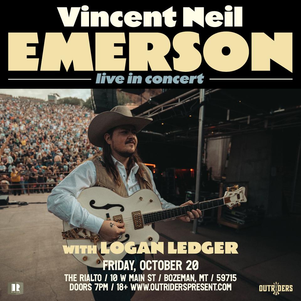 Tickets for Outriders presents Vincent Neil Emerson with Logan Ledger ...