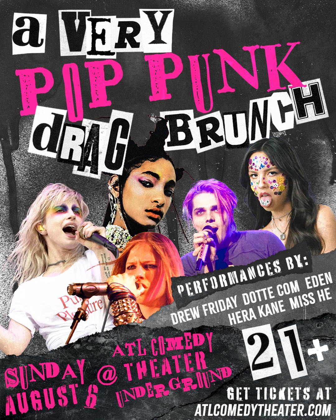 Tickets for A VERY POP PUNK DRAG BRUNCH in Atlanta from Atlanta Comedy ...