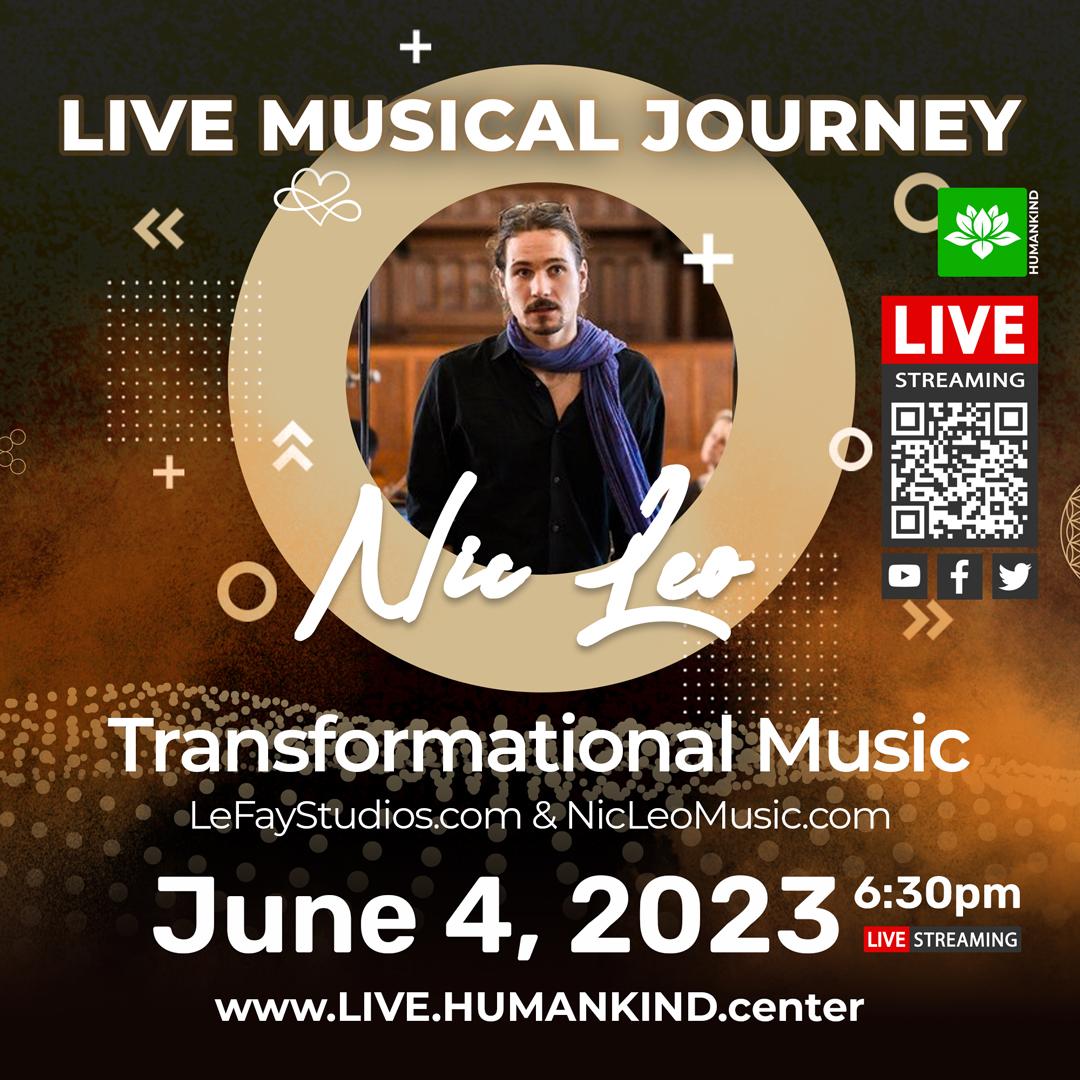Tickets for Nic Leo - Transformational Music in Sedona from BrightStar | Events to Uplift