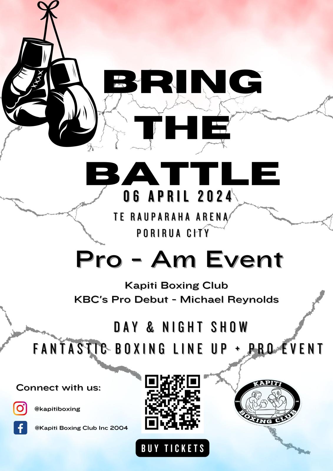 Tickets for Bring The Battle in Porirua from Ticketspace