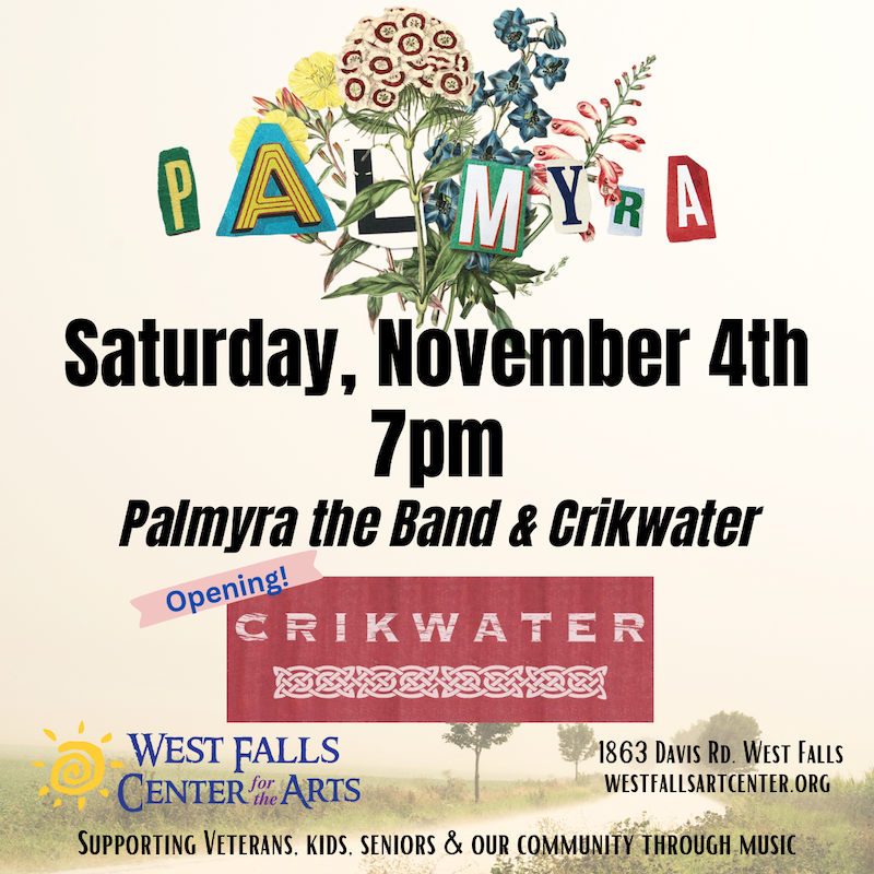 Palmyra the Band in West Falls - Checkout