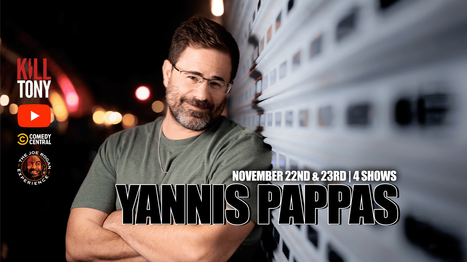 Tickets for YANNIS PAPPAS at Empire Comedy Club in Portland from ShowClix