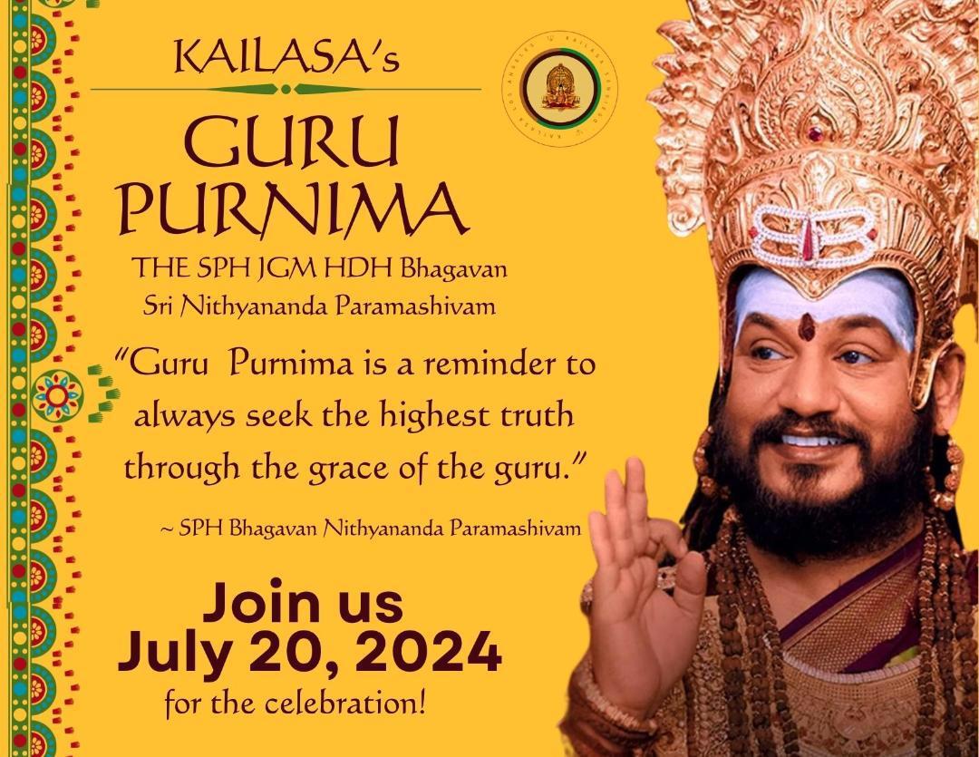 Tickets for Guru Purnima 2024 in Montclair from BrightStar | Events to ...