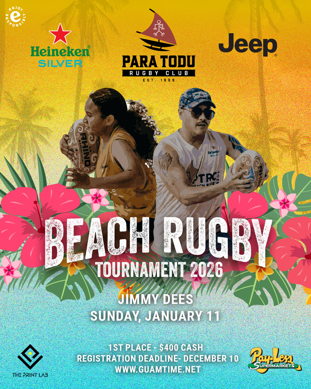 Tickets for Beach Touch Rugby 2026 in Tamuning from GuamTime