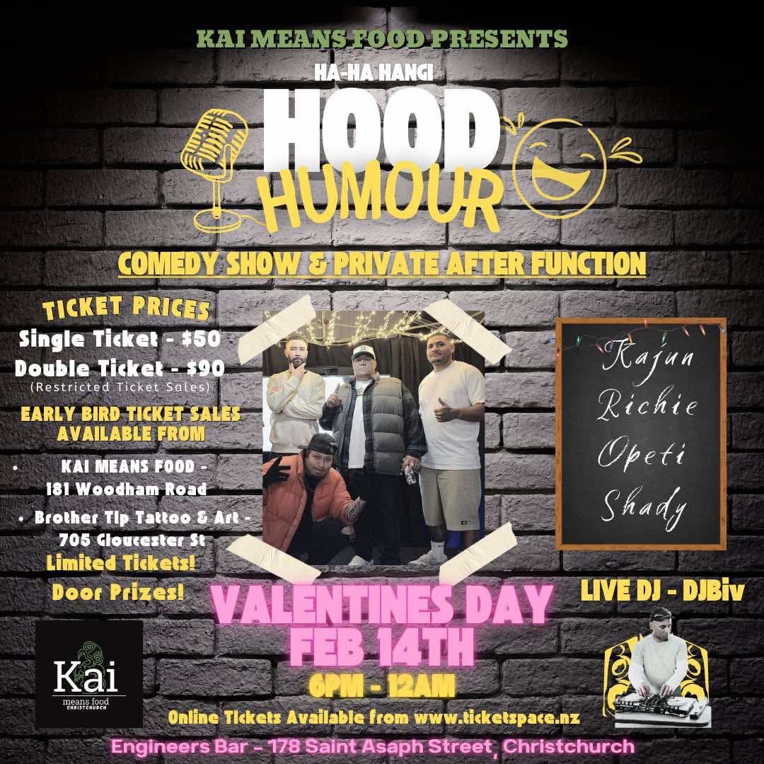 Tickets for Hood Humour in Christchurch from Ticketspace