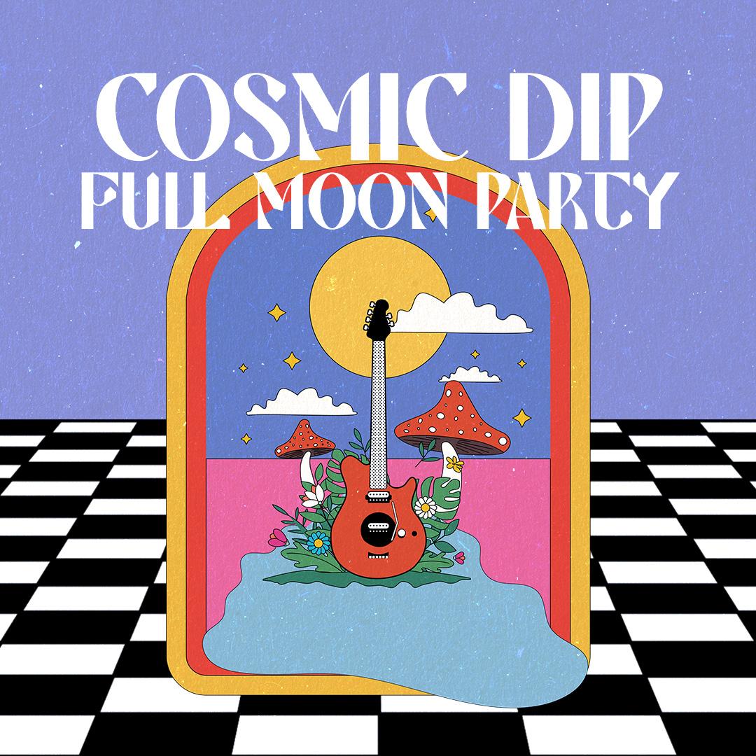 Cosmic Dip Full Moon Party in Manor - Checkout