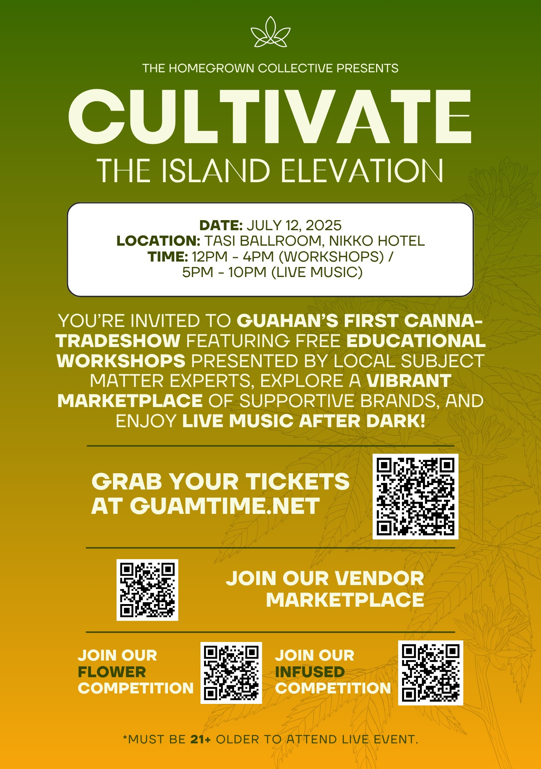 Tickets for Cultivate: The Island Elevation in Tumon from GuamTime