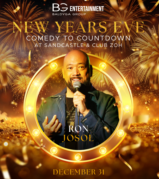Tickets for Ron Josol NYE Comedy Show in Tumon from GuamTime
