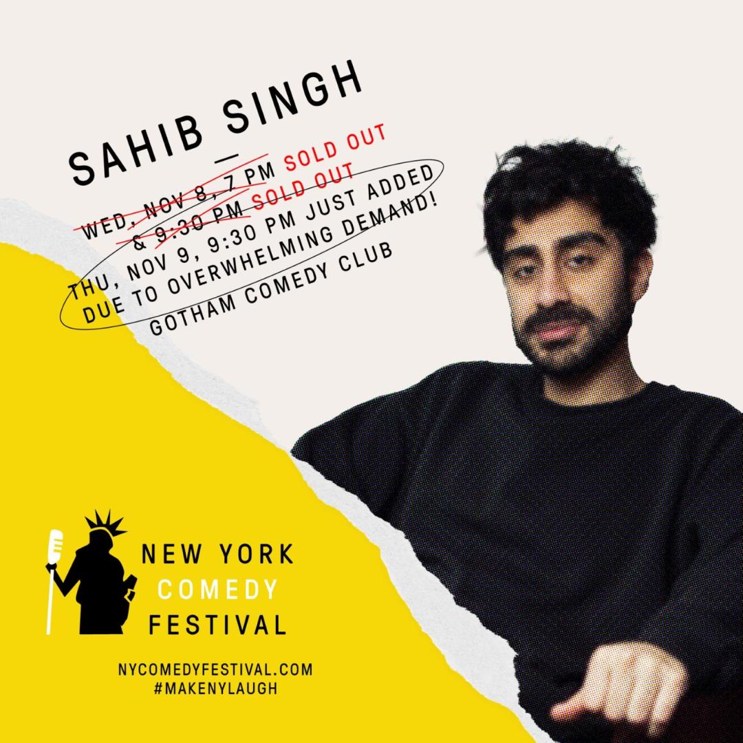 Tickets for Sahib Singh (As Part of the NYCF) in New York from ShowClix