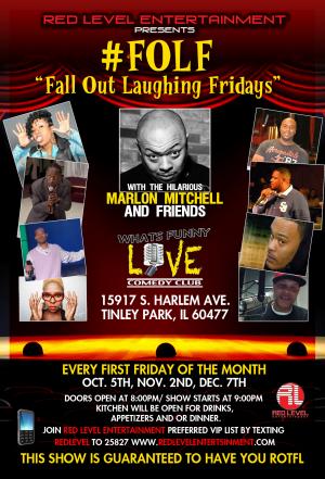 Tickets for Fall OUT Laughing Fridays in Tinley Park from ShowClix