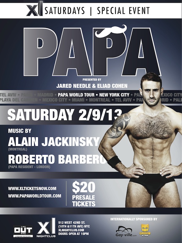 Tickets For Papa At Xl Saturdays In New York From Showclix