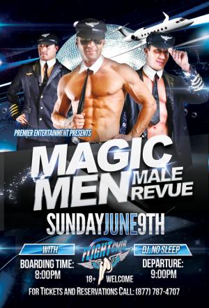 Tickets for The Magic Men Male Revue in Inkster from ShowClix