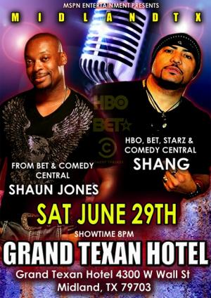 Tickets for Shang and Shaun Comedy Show in Midland from ShowClix