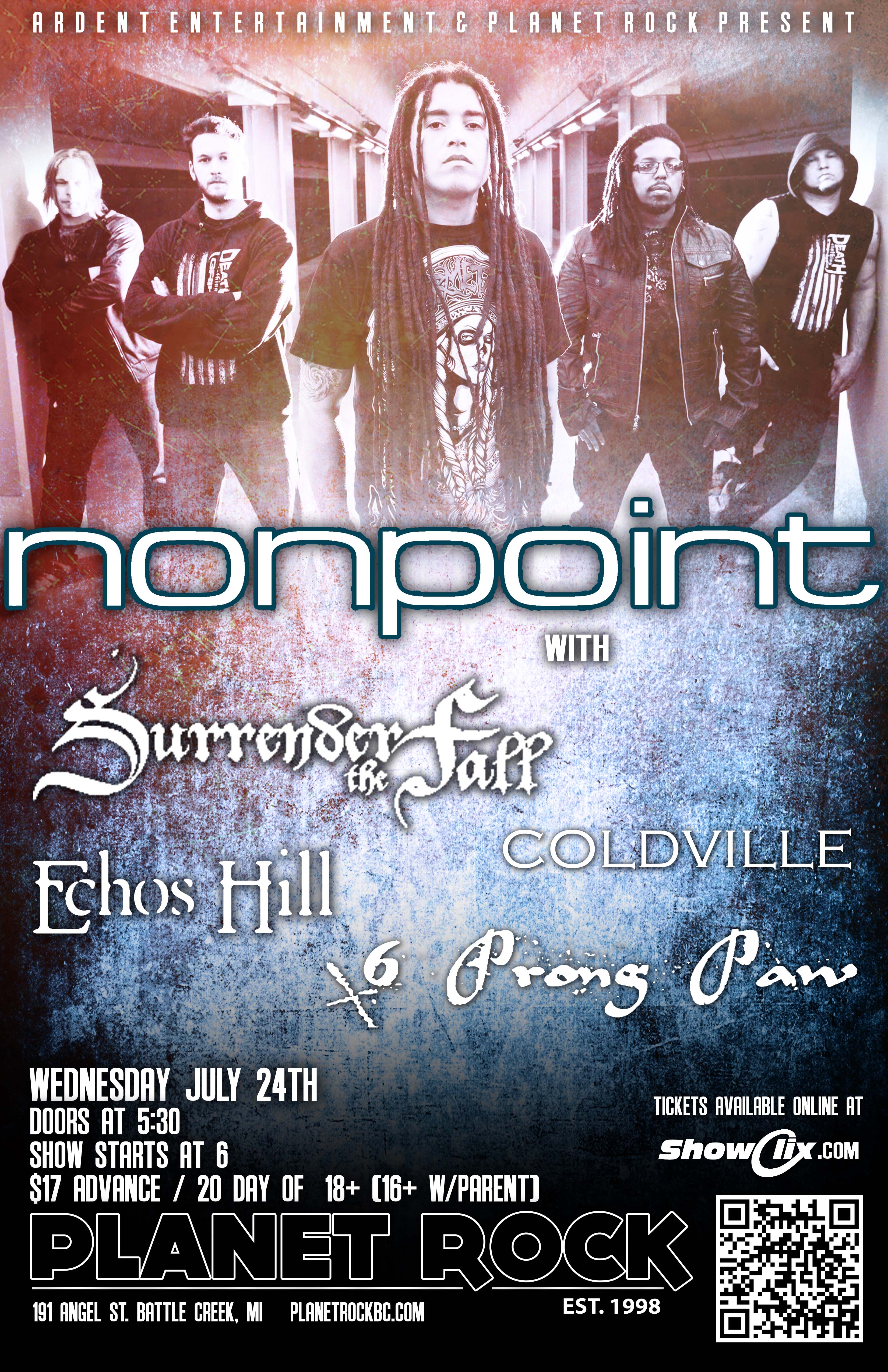 Tickets for NONPOINT in Battle Creek from ShowClix