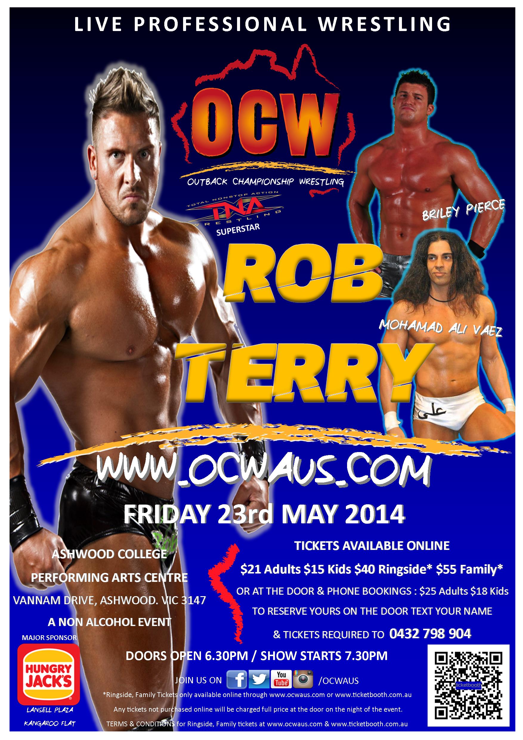 Tickets for OCW ROB TERRY EVENT in Parkville from Ticketbooth