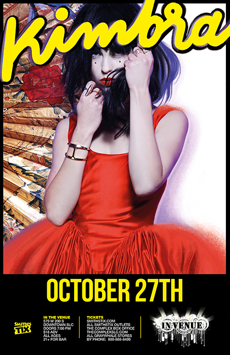 Tickets for KIMBRA in Salt Lake City from The Complex