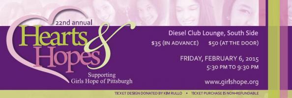 Tickets for 22nd Annual Hearts & Hopes in Pittsburgh from ShowClix