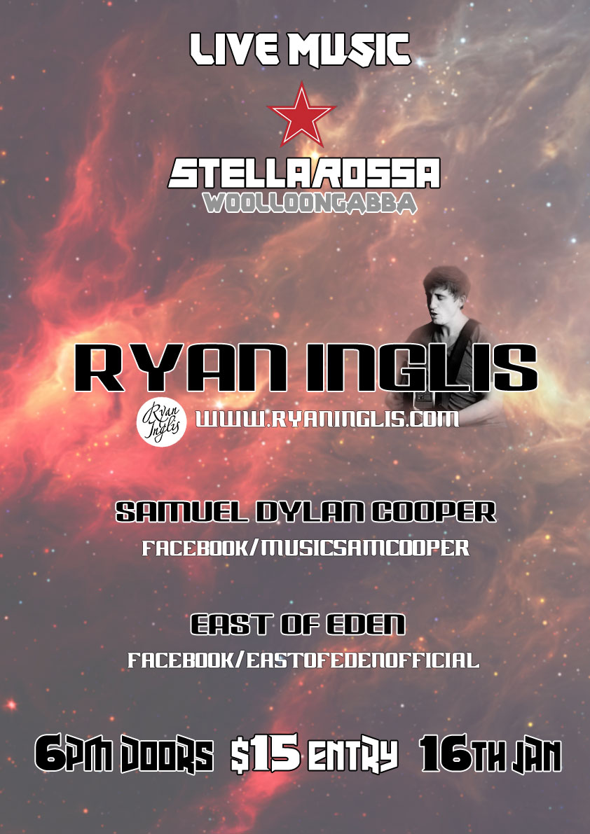 Tickets for Ryan Inglis, Sam Cooper, East of Eden in Woolloongabba from Ticketbooth