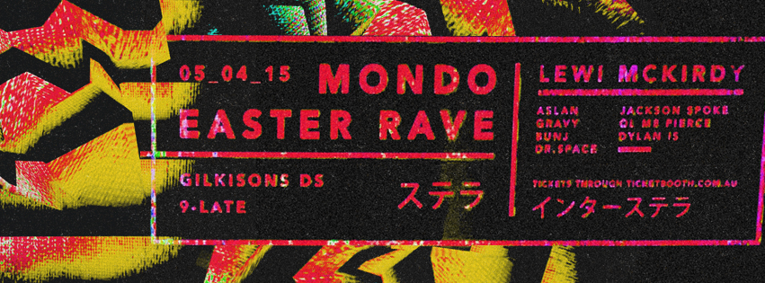 Tickets for The Annual MONDO Easter Rave in Perth from Ticketbooth