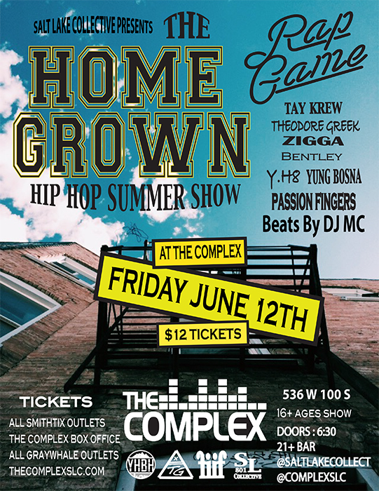 Tickets for The Home-Grown Hip Hop Summer Show in Salt Lake City from ...