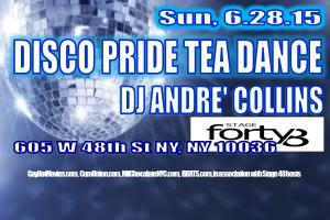 Tickets for DISCO PRIDE @ Stage 48/ DJ ANDRE' COLLINS in New York from ...
