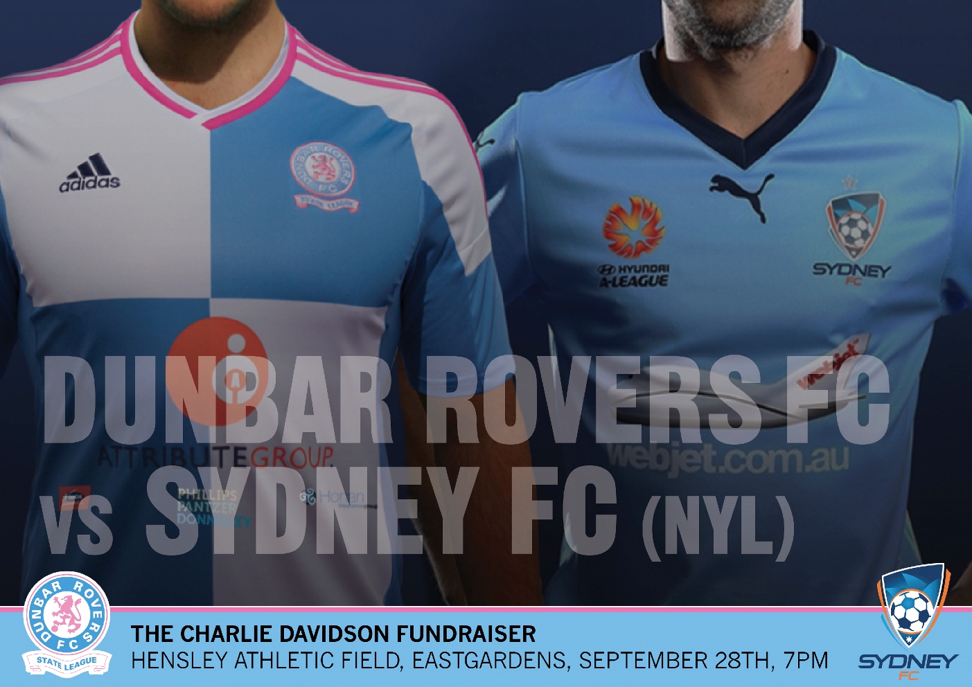 Tickets for Charlie Davidson Fundraiser Dunbar v Sydney FC NYL in ...
