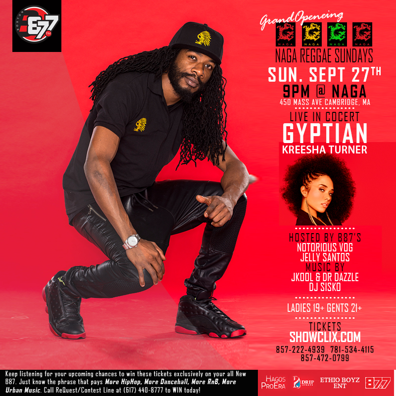 Tickets for Gyptian Live at Naga Night Club (Canceled) in Cambridge ...