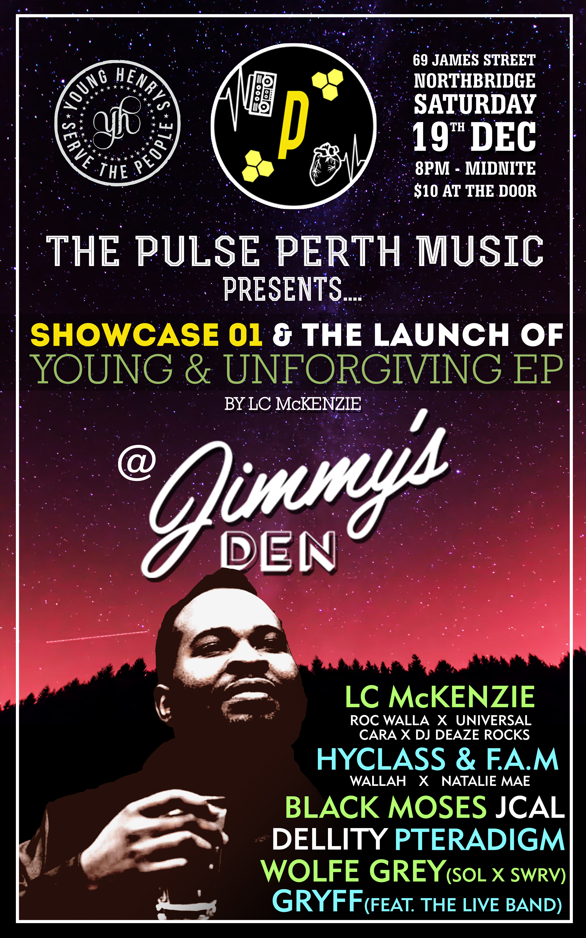 Tickets for THE PULSE PERTH MUSIC Presents SHOWCASE 01 in Northbridge ...